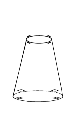 FCM-CT204 SERIES TAPERED ROUND CYLINDER BASE – FC Metal